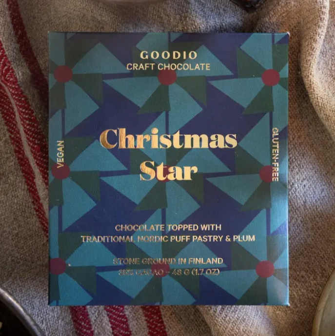 Christmas Star Chocolate Bar – W A N D E R S T A T E Mercantile